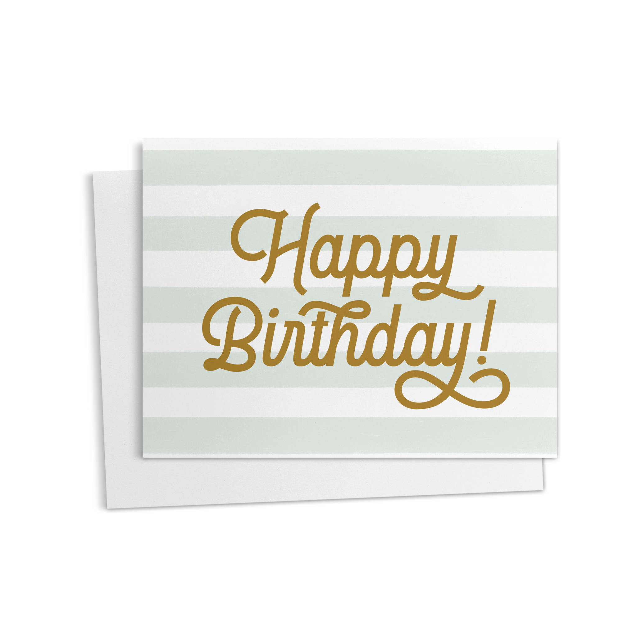 Birthday Stripe Greeting Card